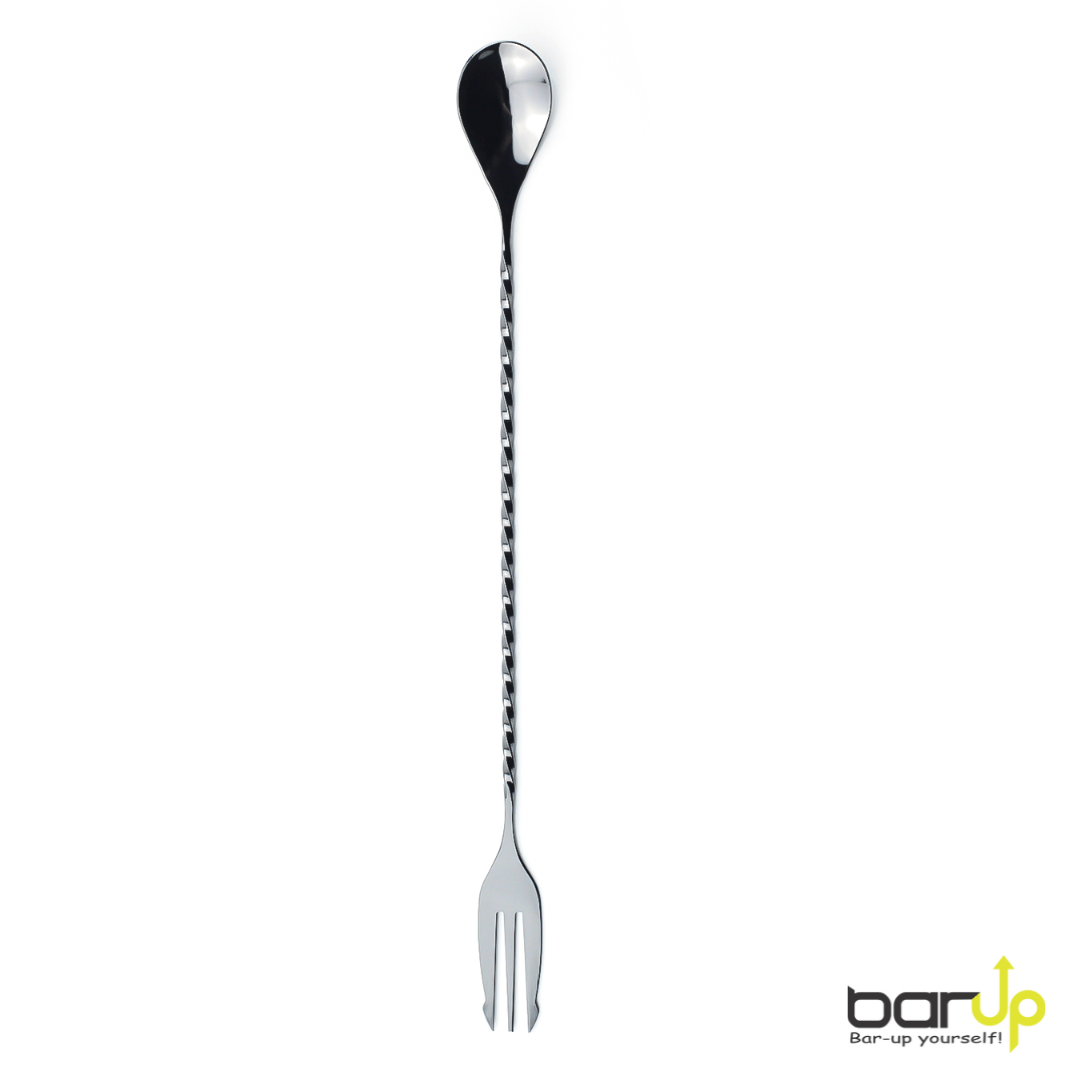 Bar spoon s vilicom 30cm silver - Bar-Up