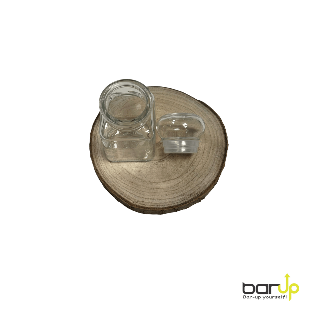 Staklena posuda za začine 150ml s poklopcem - Bar-Up